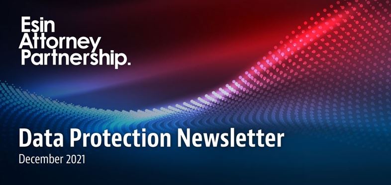 Data Protection Newsletter - December 2021